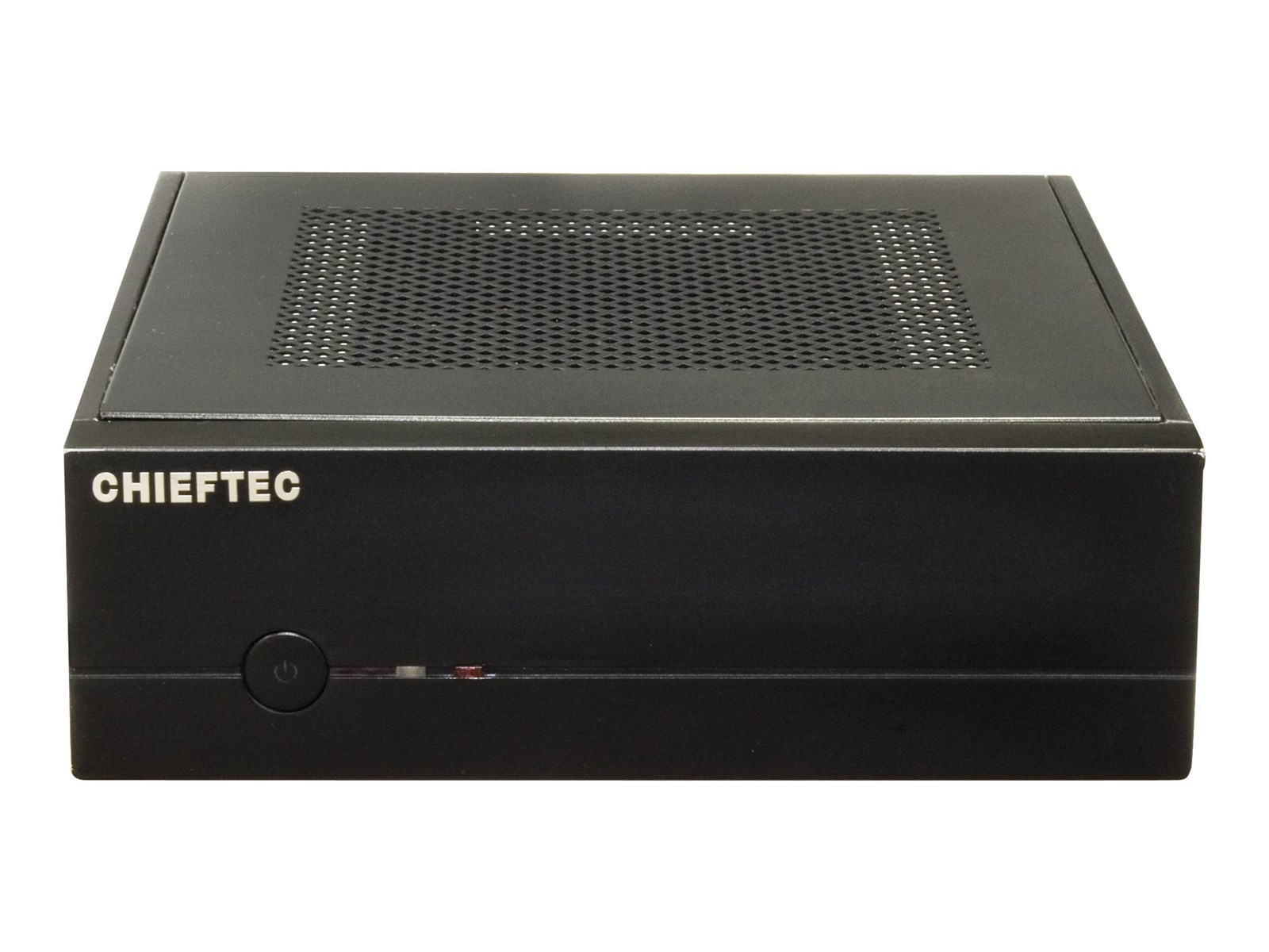 Chieftec Compact Series - Obudowa komputerowa - Desktop slimline - Czarny