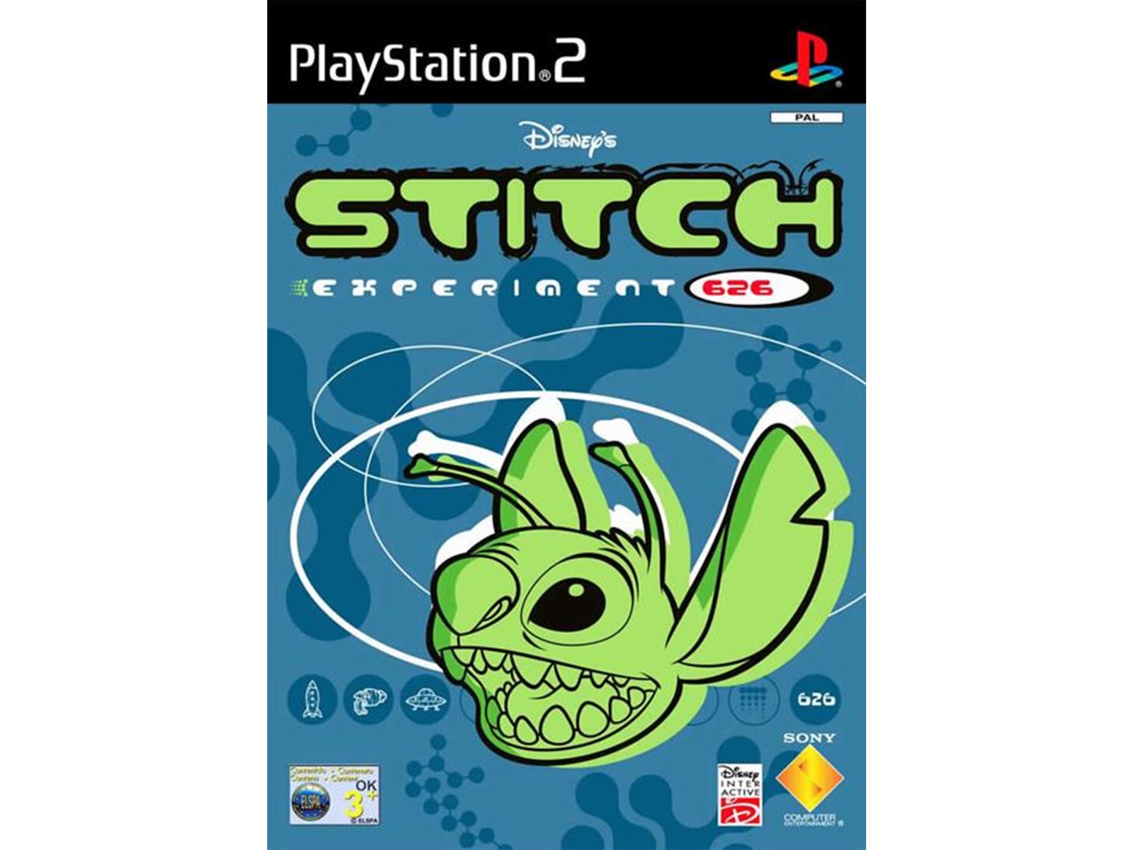 Stitch Experiment 626 - Sony PlayStation 2 - Akcja PlayStation 2