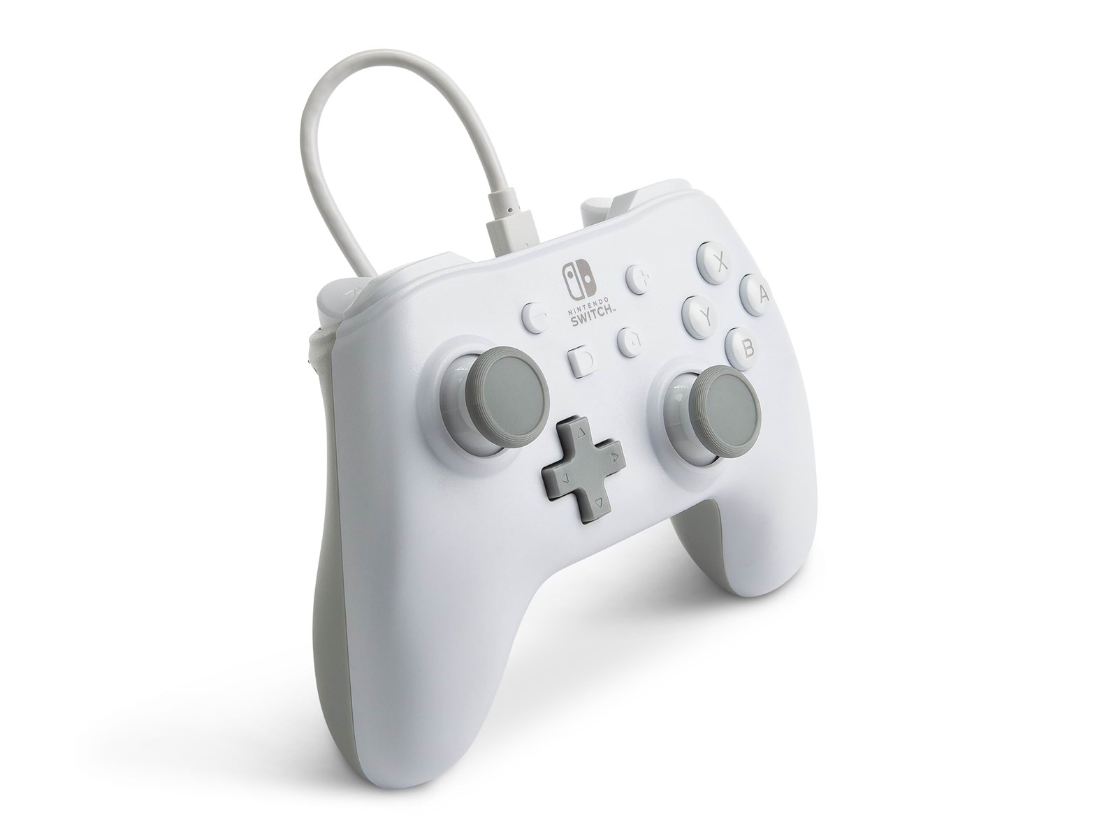 PowerA Wired Controller for Nintendo Switch - White - Wired Controller ...