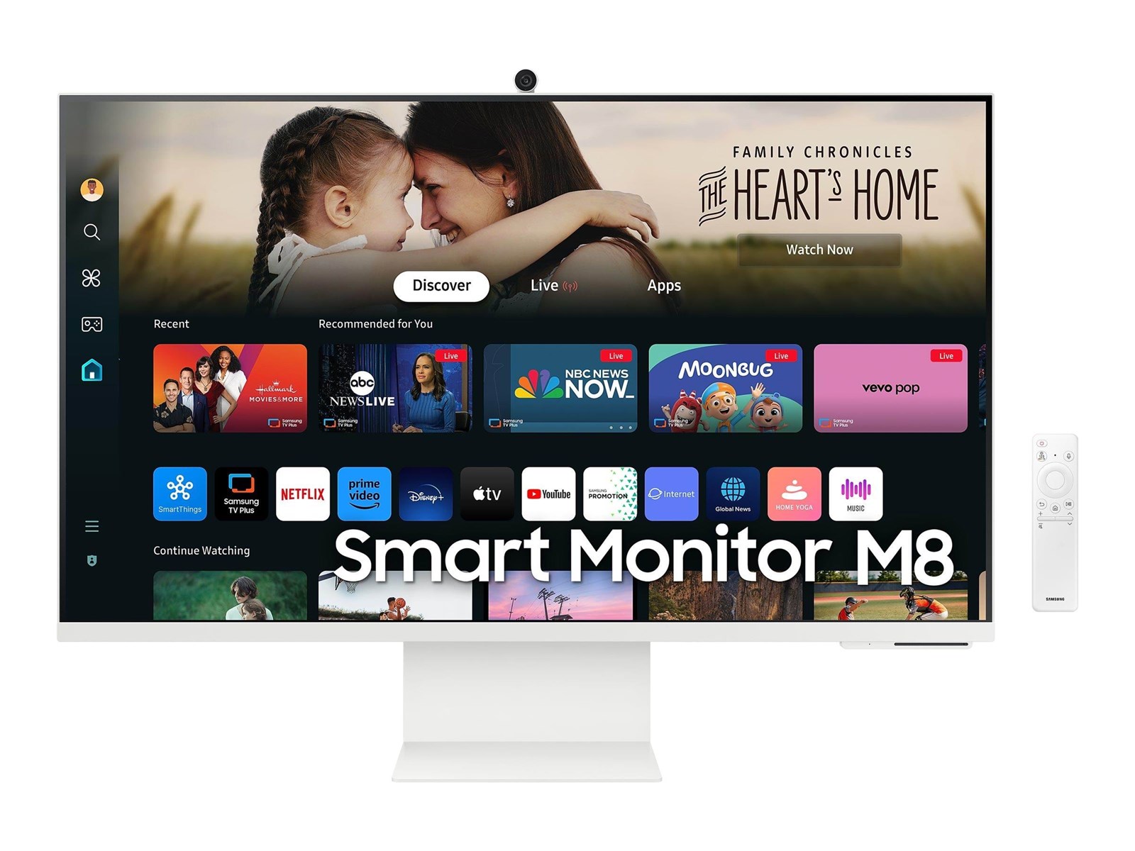 32" Samsung Smart Monitor M8 - 3840x2160 (4k / UHD) - VA - 65W USB-C *DEMO*