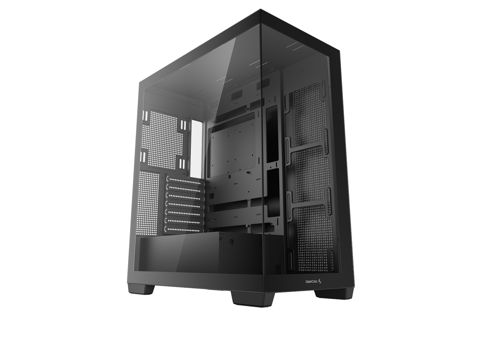 DeepCool CG580 - Black - Obudowa komputerowa - Desktop - Czarny *DEMO*