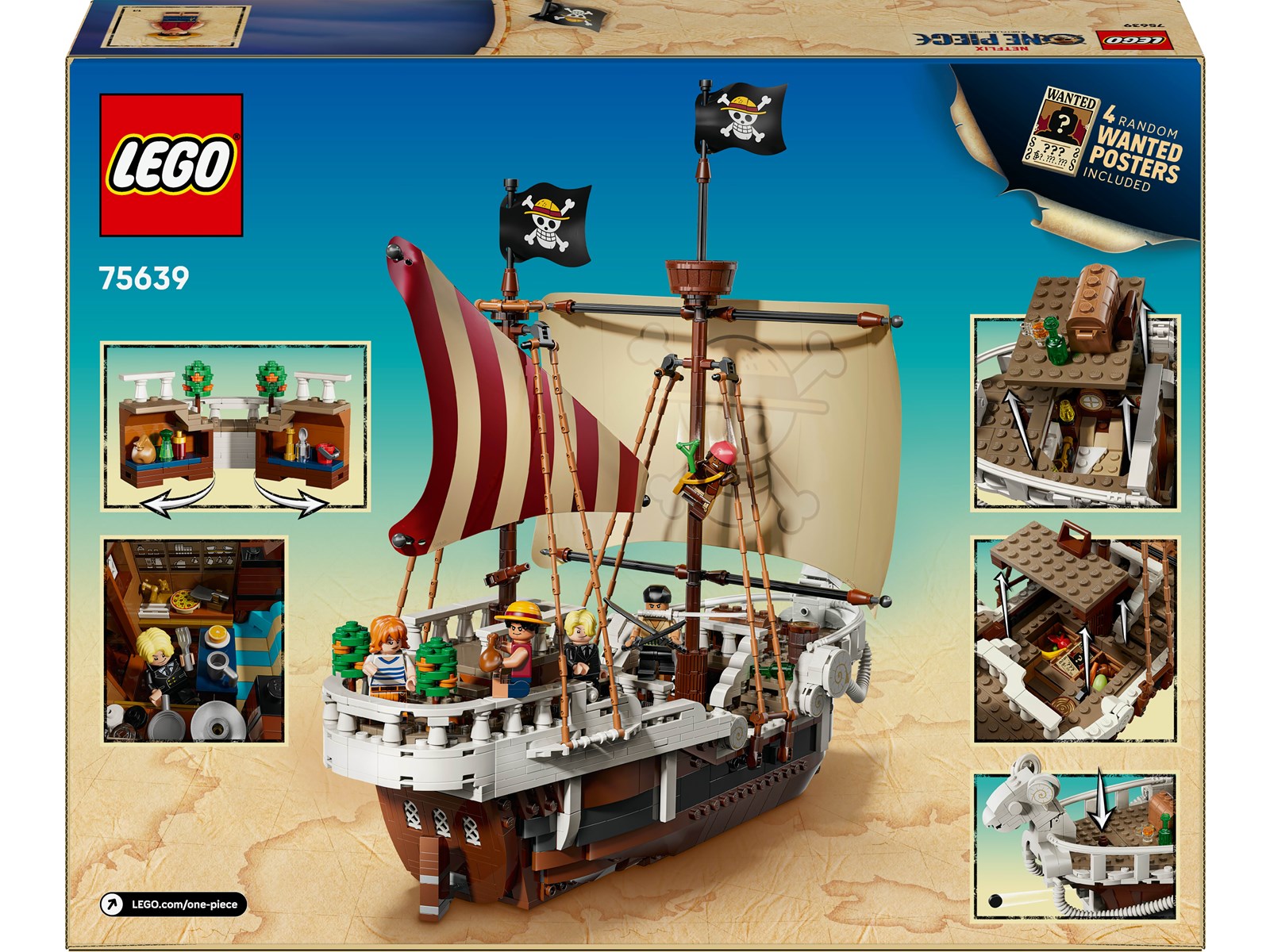 LEGO ONE PIECE 75639 Statek piracki Going Merry | Na stanie | Tani