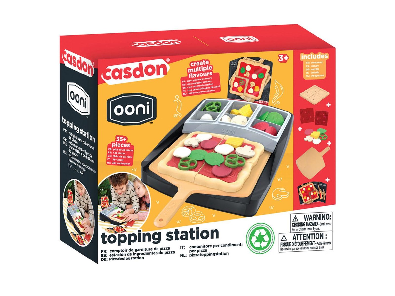 Casdon - Ooni Toy Pizza Topping Station Playset | Tani
