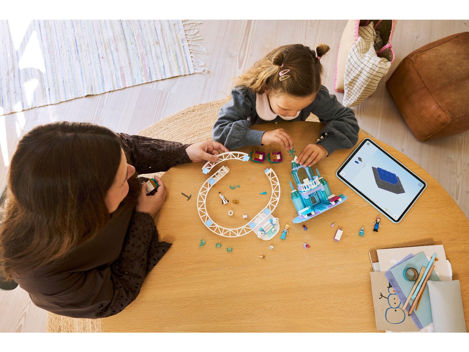 LEGO Disney 43281 Lodowy zamek Elzy i śnieżna przejażdżka | Na stanie