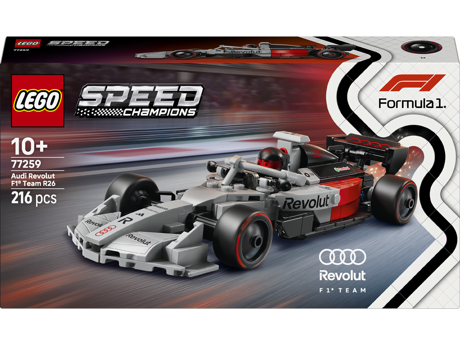 LEGO Speed Champions 77259 Bolid Audi Revolut F1® Team R26 | Na stanie