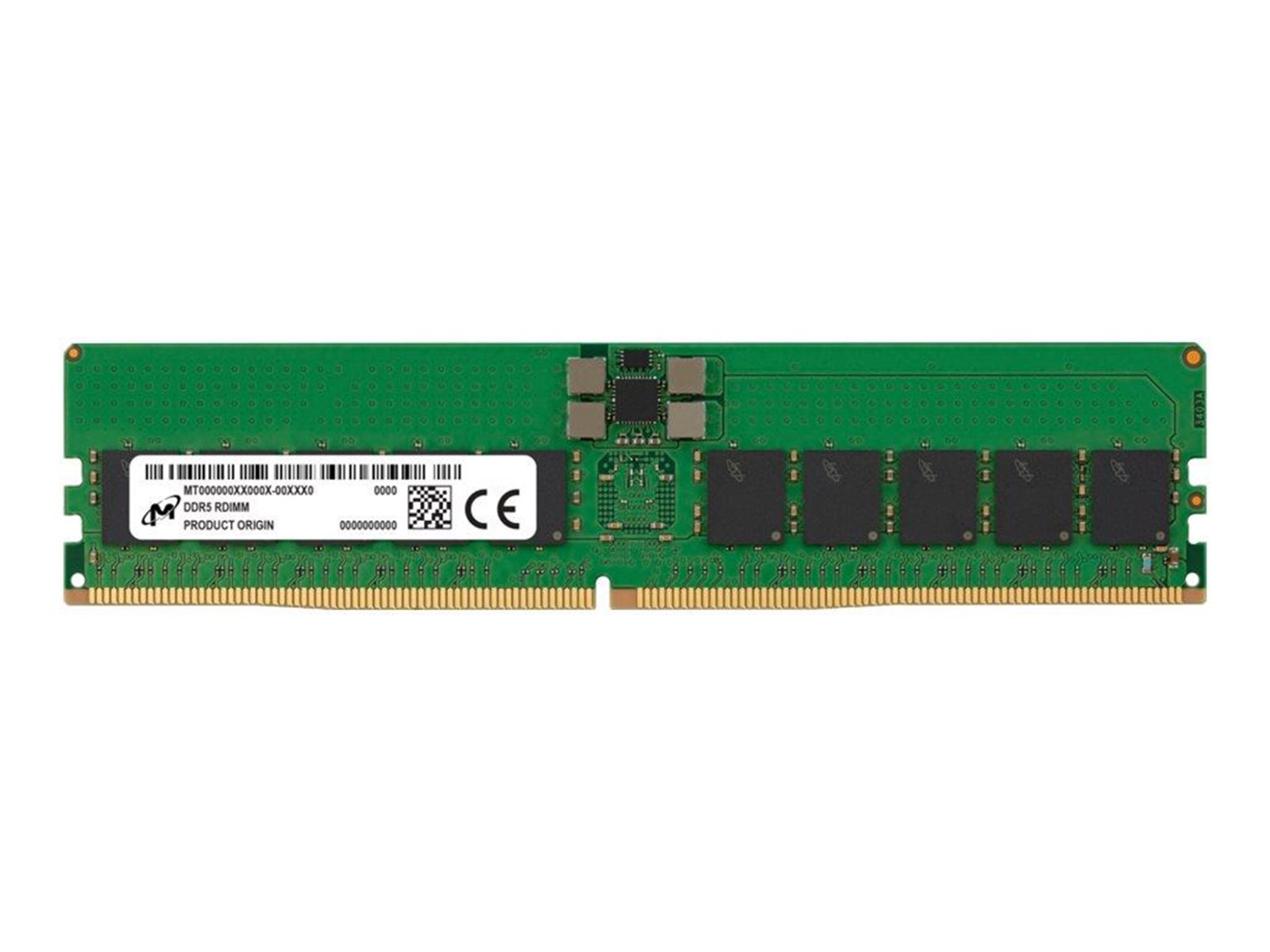 Crucial Micron - DDR5 - module - 32 GB - DIMM 288-pin - 6400 MHz / PC5 ...