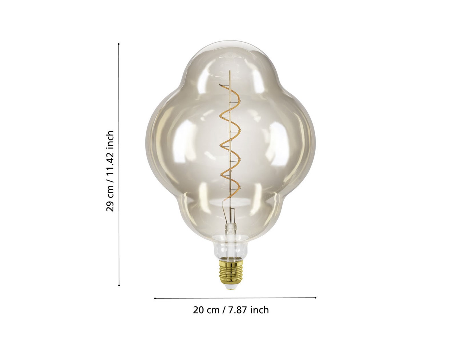 EGLO Żarówka światła LED CL200 4W 200LM 2000K DIM. BURSZTYN E27 | Tani