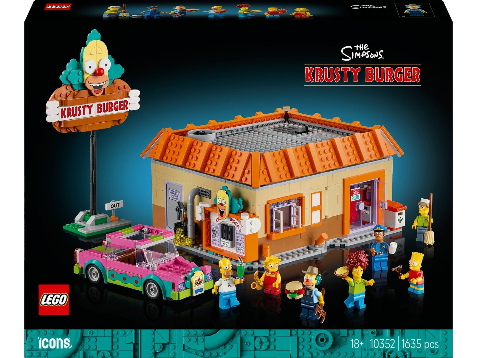 LEGO The Simpsons 10352 The Simpsons™: Krusty Burger | Tani