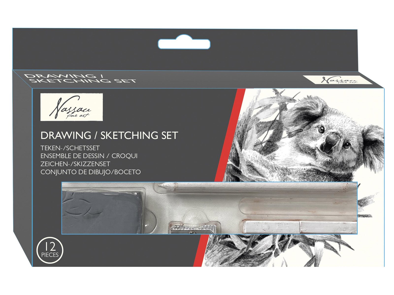 Creative Craft Group Drawing set 12 parts | Tani