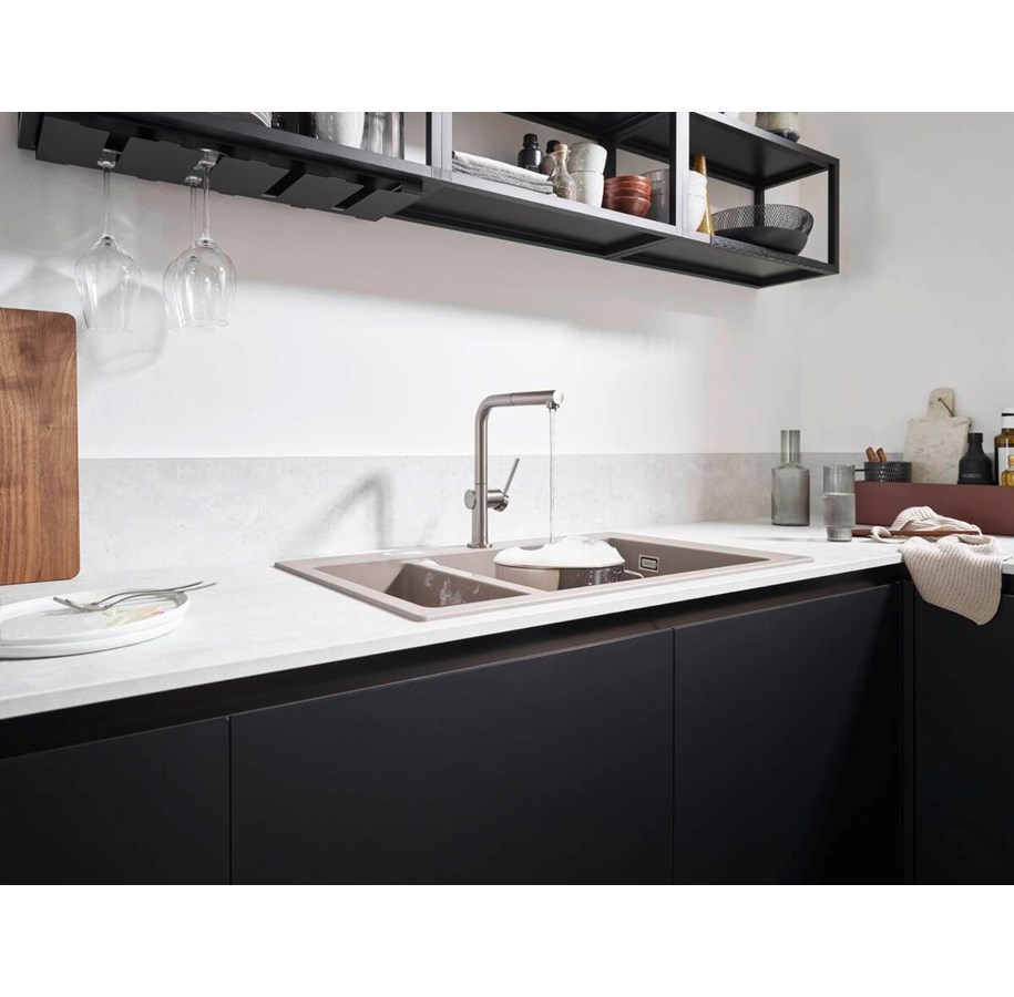Hansgrohe talis m54 single lever kitchen mixer 270 pull-out | Tani