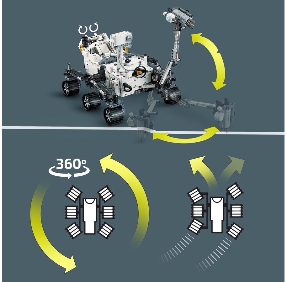 LEGO Technic 42158 NASA Mars Rover Perseverance | Na stanie | Tani