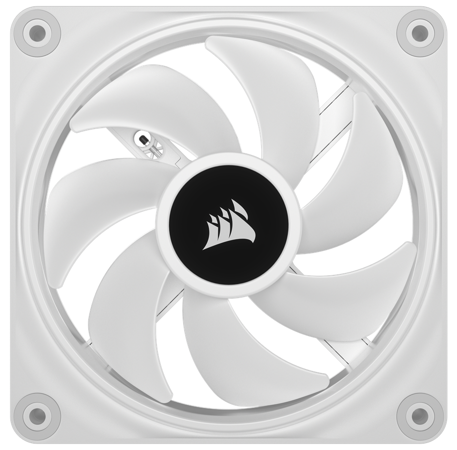 Corsair iCUE LINK QX120 RGB Expansion Fan - White - Wentylator obudowy ...