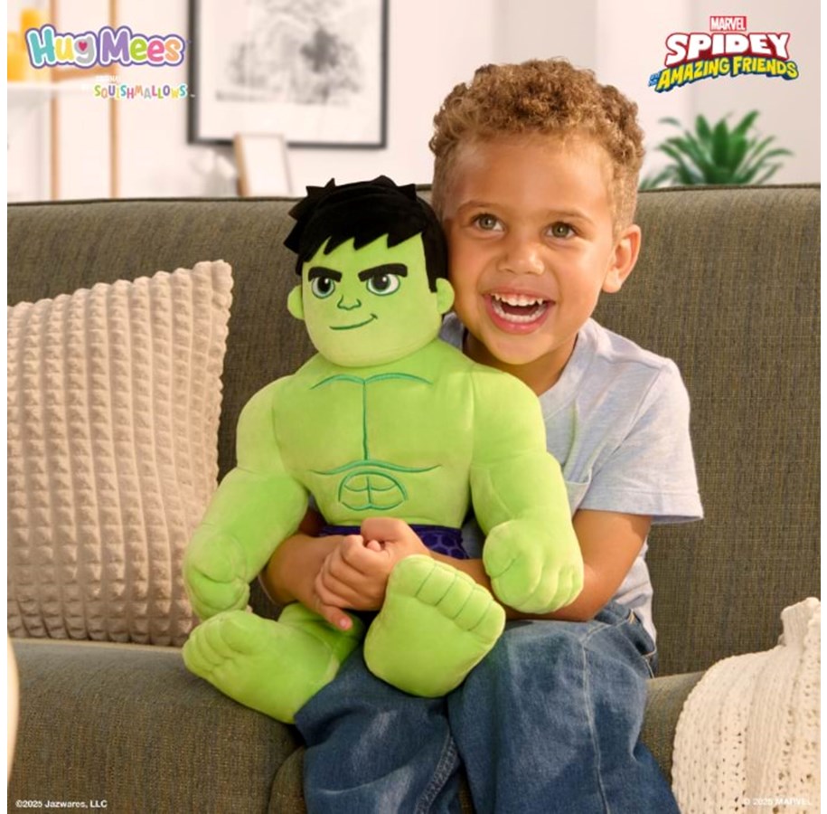 Spidey and His Amazing Friends SPIDEY MY FRIEND HULK FEATURE PLUSH