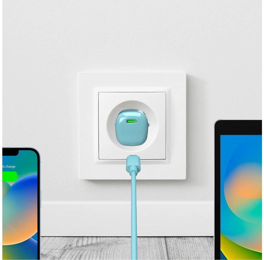 Puro MiniPro 20W USB-C Wall Charger – GAN Technology - Green | Tani