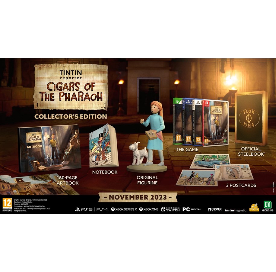Tintin Reporter - Cigars of the Pharaoh (Collector's Edition ...