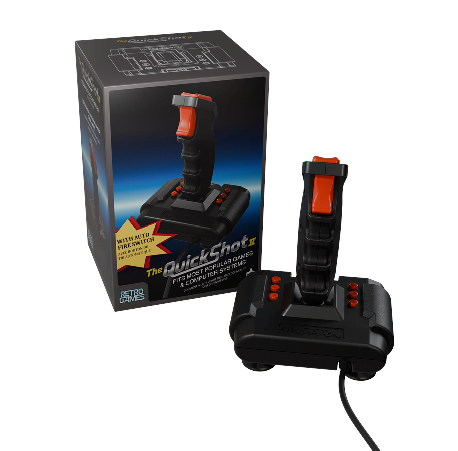 Retro Games The Quickshot II - Wired Joystick | Na stanie | Tani