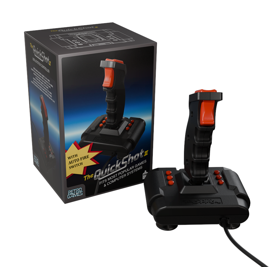 Retro Games The Quickshot II - Wired Joystick | Na stanie | Tani