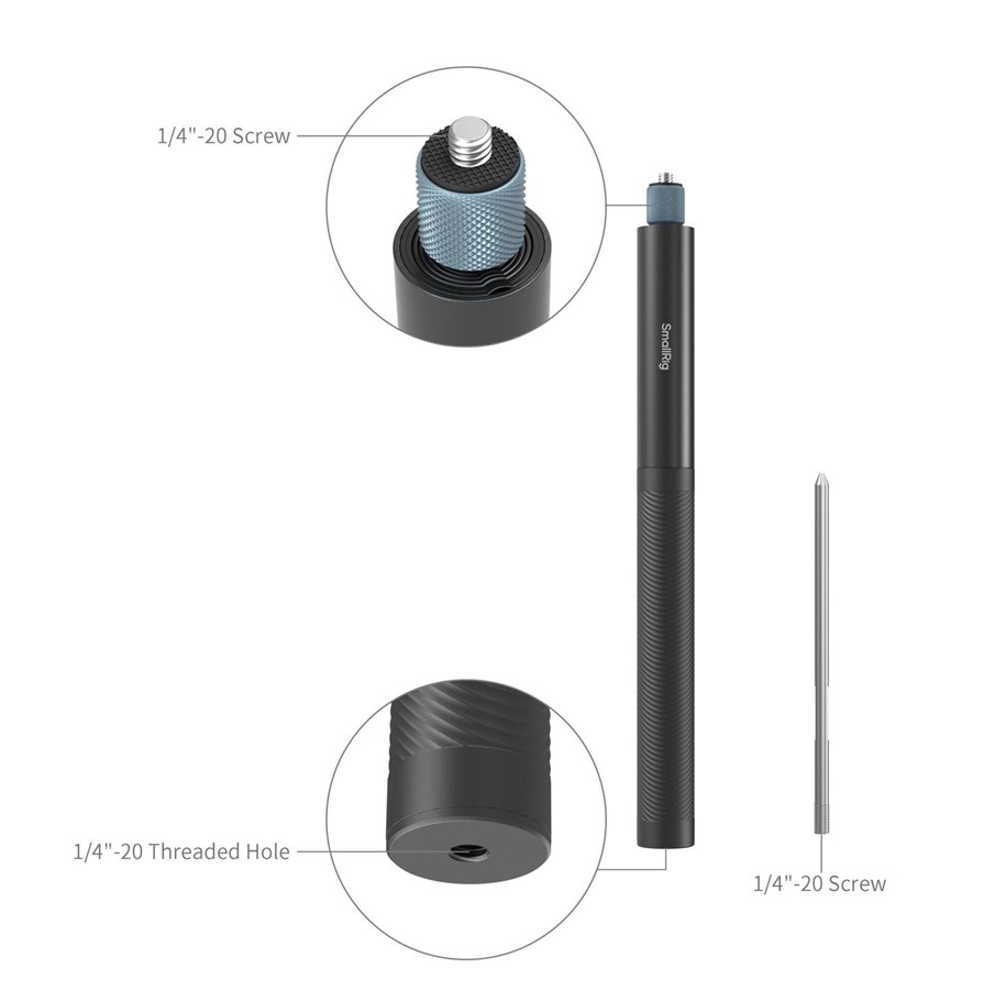 SmallRig Selfie Stick Support for Action Cameras 5270 | Tani